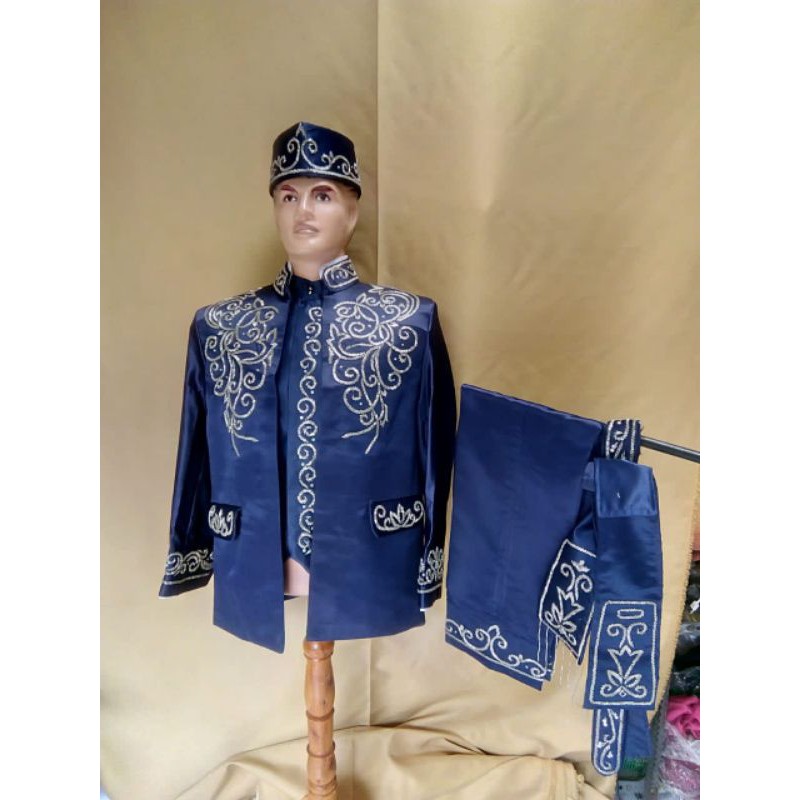 Jual Beskap Muslim bahan Bridal/ jas akad/ jas nikah/ jas pengantin ...