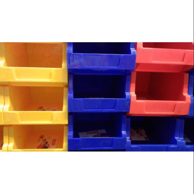 Jual Kotak Sparepart Jolly Bin Storage Maxi Part Case Box Plastik Susun ...