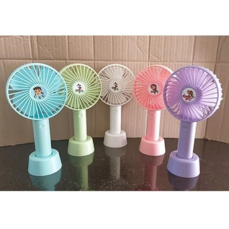 Jual Kipas angin tangan Fan hand pegang gengam portable meja duduk ...