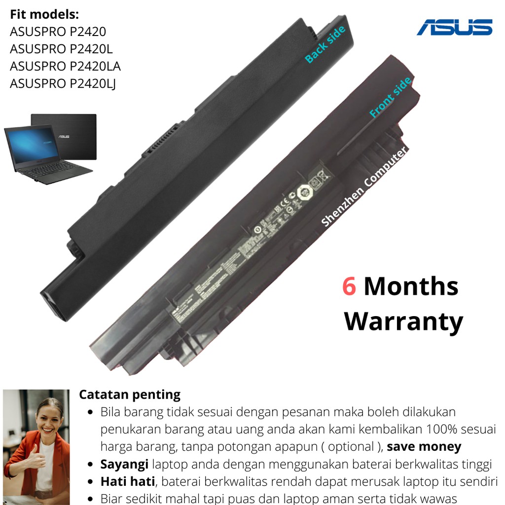 Jual Baterai ASUSPRO P2420 P2420L P2420LA P2420LJ new battery | Shopee ...