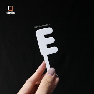 Jual Otello - Cake Topper Huruf Abjad Topper Kue Akrilik Hiasan Nama ...
