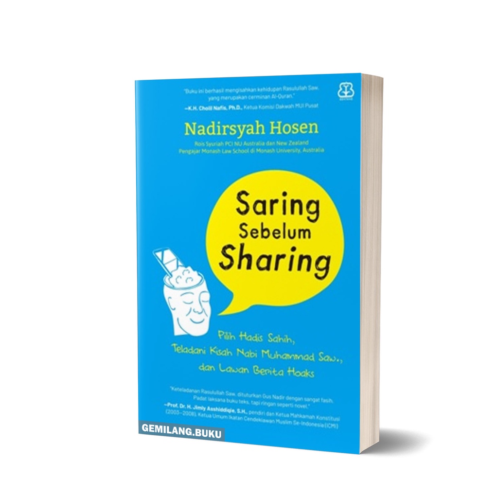 Jual Buku Saring Sebelum Sharing - Nadirsyah Hosen - Bentang Pustaka ...