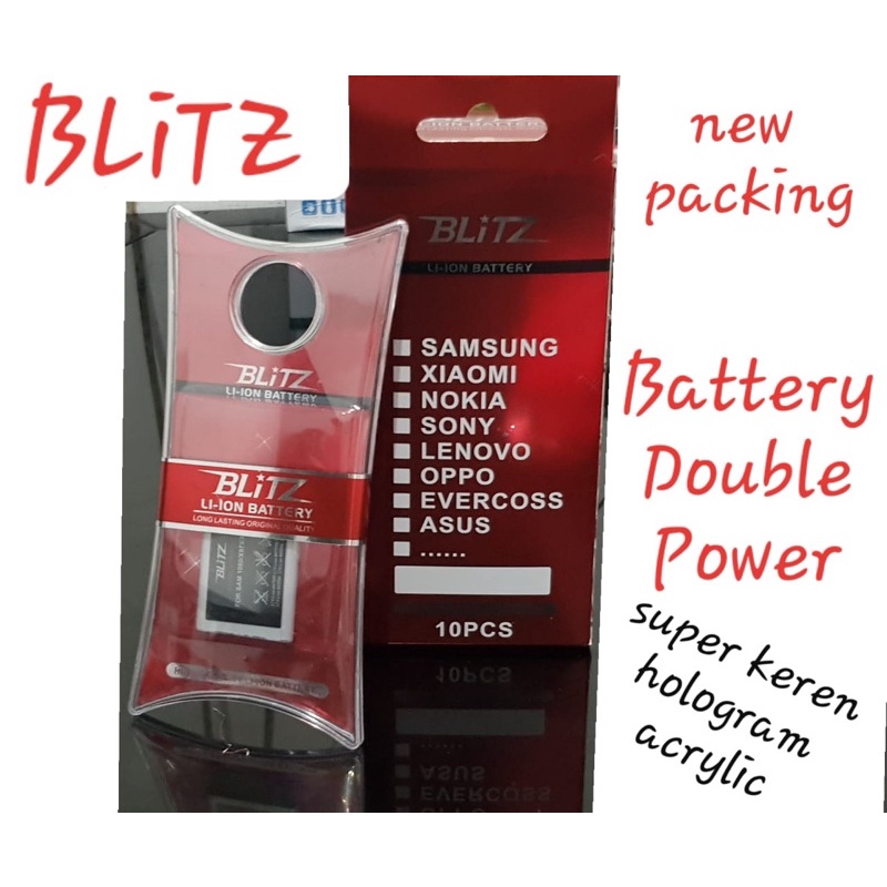 Jual Baterai battery Blitz double power (qualitas original) | Shopee ...