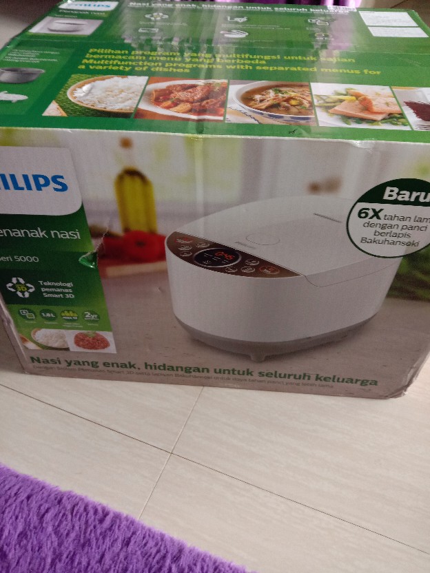 Rice Cooker Digital Philips Magicom HD 4515 HD4515 PREMIUM 1.8L GARANSI ...