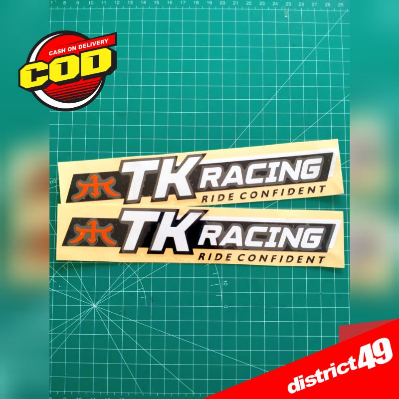 Jual Cutting sticker - Stiker cutting TK Racing - Stiker TK Racing ...