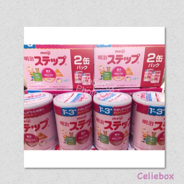 Jual MEIJI STEP MILK POWDER 1-3 TAHUN - SUSU FORMULA JEPANG | Shopee ...