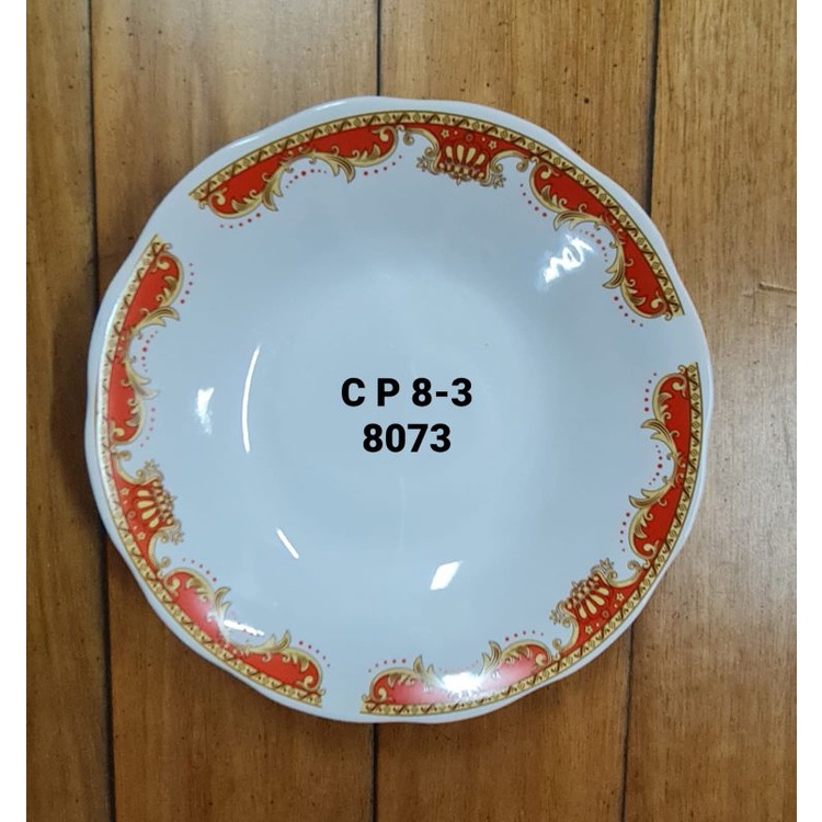 Jual piring makan mahkota 20cm | Shopee Indonesia
