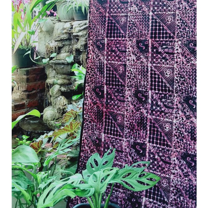 Jual kain batik patron ambarawa_motif tambal pamiluta//kain batik ...