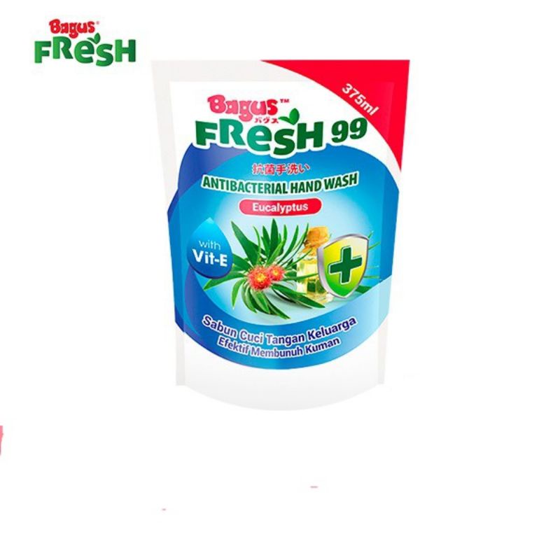 Jual Sabun Cuci Tangan Bagus Fresh 99 Anti Bakterial Hand Wash Pouch ...