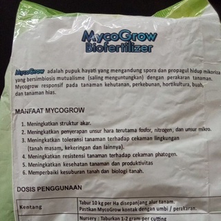 Jual MycoGrow pupuk hayati mikoriza 1 kg | Shopee Indonesia