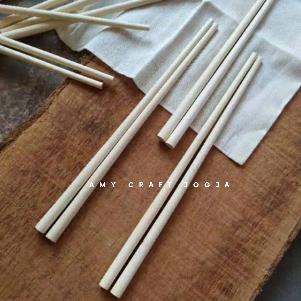 Jual Sumpit Kayu Kopi 23 cm/Sumpit Kayu Sepasang/Sumpit Kayu Food Grade ...