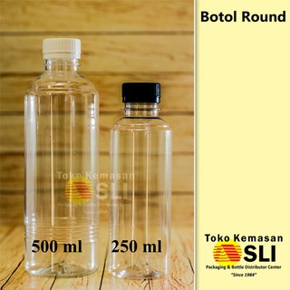 Jual Botol Round / Almond 250 ml HARGA ECER | Kemasan Package Botol ...