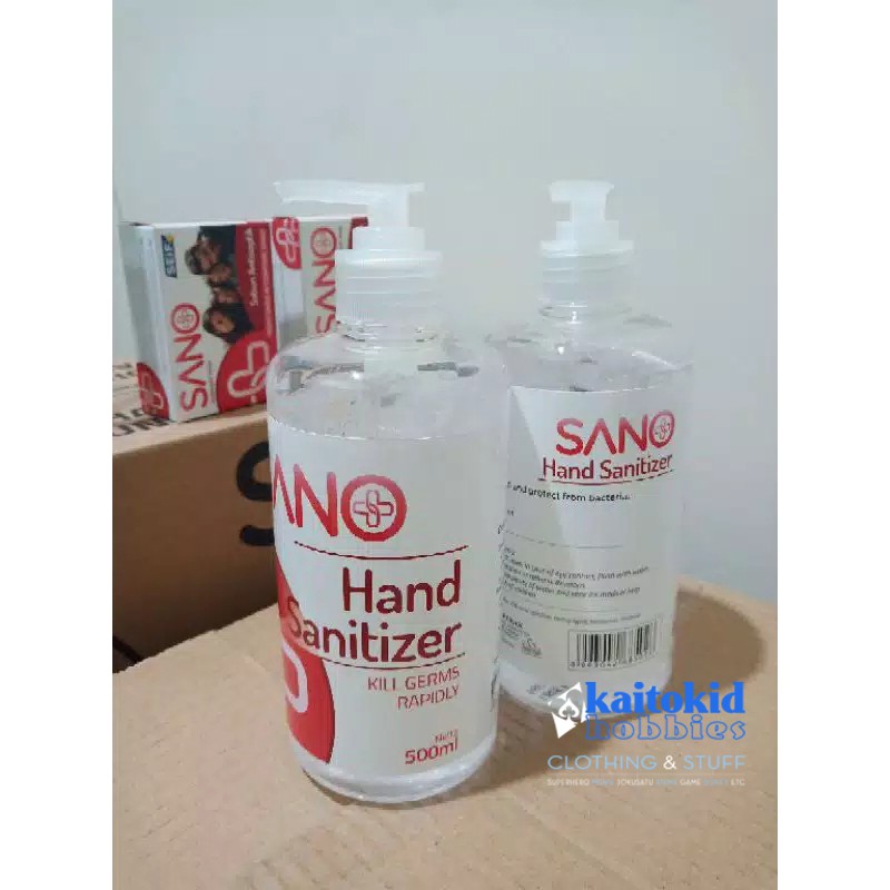 Jual SANO Hand Sanitizer Botol Pump 500ml | Shopee Indonesia