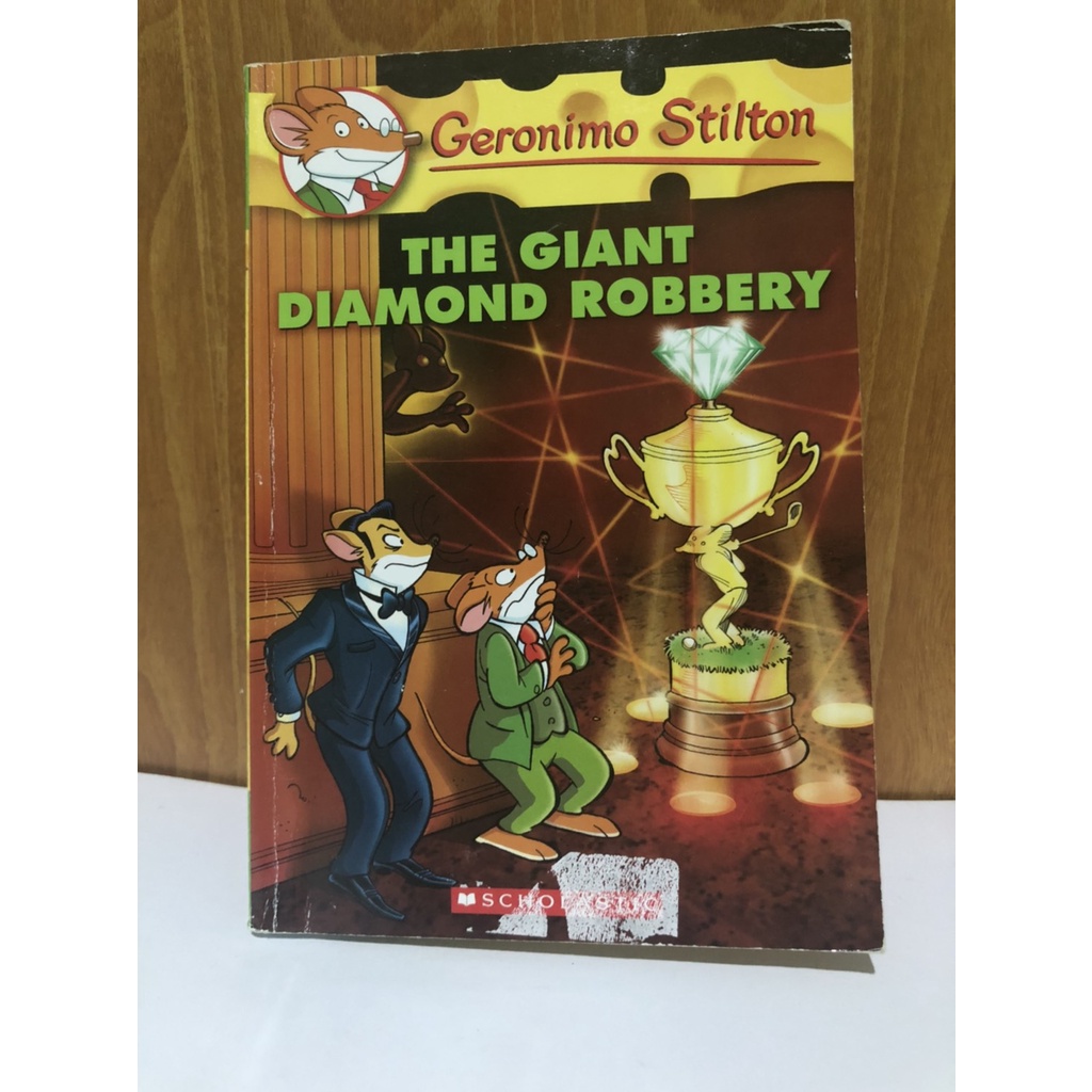 Jual BUKU GERONIMO STILTON - THE GIANT DIAMOND ROBBERY (USED) | Shopee ...