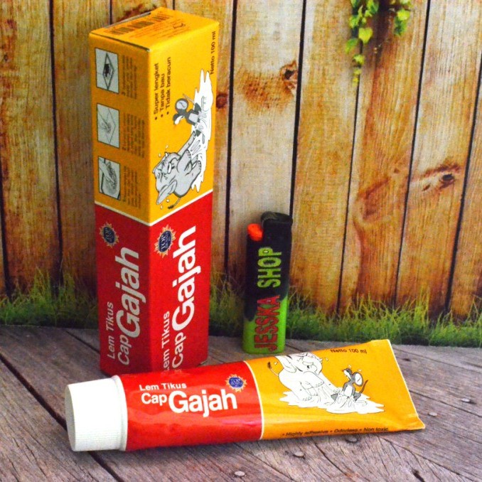 Jual Lem Perekat Tikus Paling Kuat Cap Gajah | Shopee Indonesia