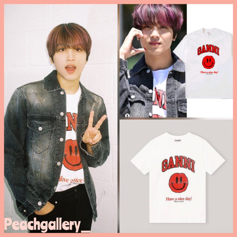 Jual Tshirt Kaos "Have a nice day" Smile Haechan NCT 127 emoticon emoji ...