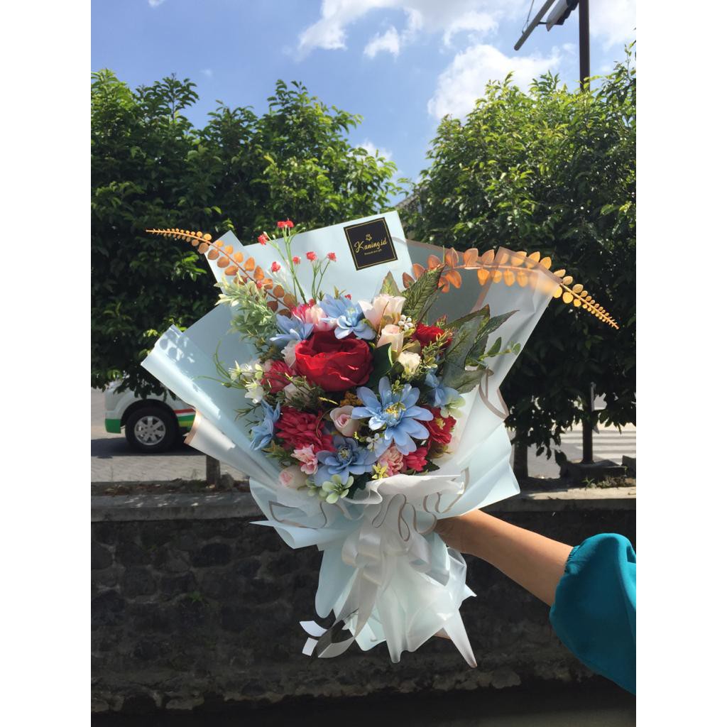 Jual Buket Bunga || Artificial Flower || Buket Bunga Palsu || Kado ...
