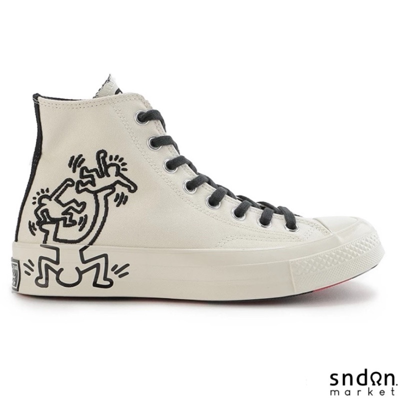 Jual CONVERSE x Keith Haring Chuck 70 White Egret Original PT MAP ...