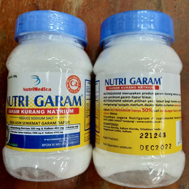 NUTRI GARAM garam kesehatan Hipertensi dan osteoporosis mengandung ...