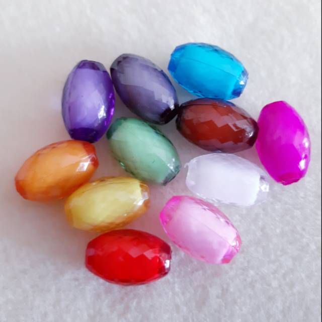 Jual MANIK MANIK AKRILIK OVAL | Shopee Indonesia