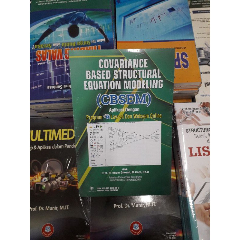 Jual BUKU COVARIANCE BASED STRUCTURAL EQUATION MODELING CBSEM + CD ...