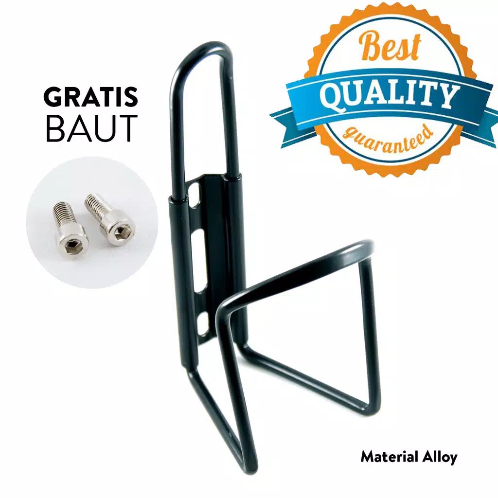 Jual Tempat Dudukan Botol / Holder Botol Polos / Bottle Cage Air Minum ...