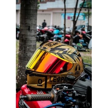Jual AGV pista gp rr Leopard paket ganteng | Shopee Indonesia