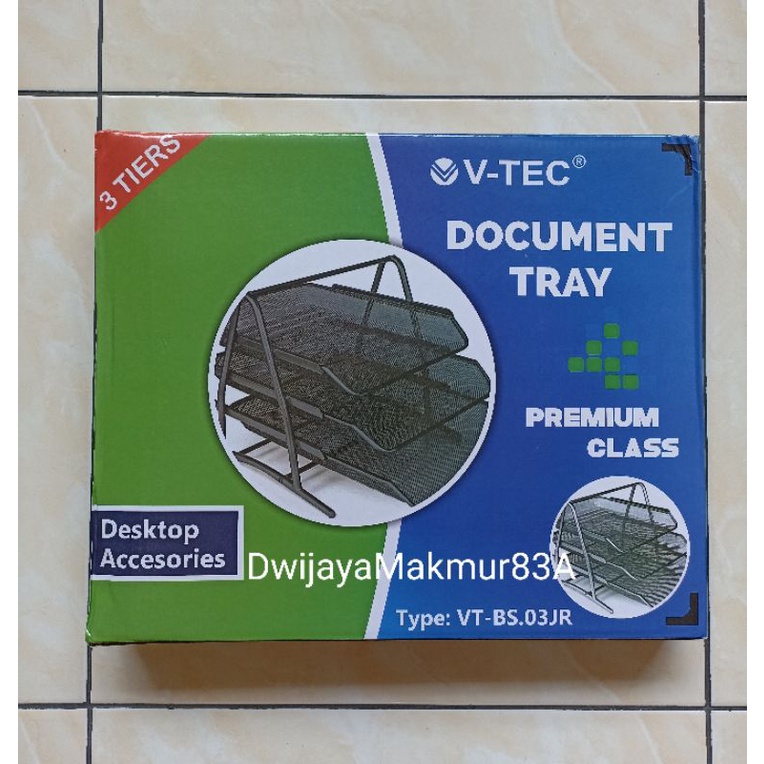 Jual Rak Susun Besi 3 Tingkat / Document Tray / Rak Susun Dokumen ...