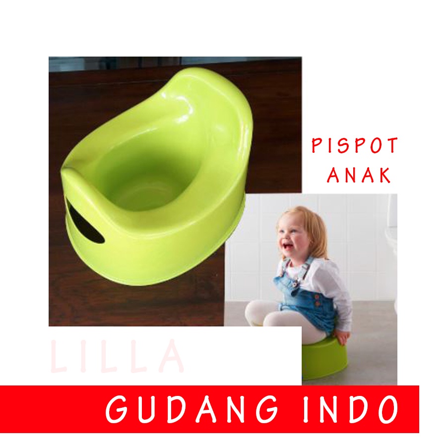 Jual LILLA / pispot anak / toilet anak / tempat pipis / potty training ...
