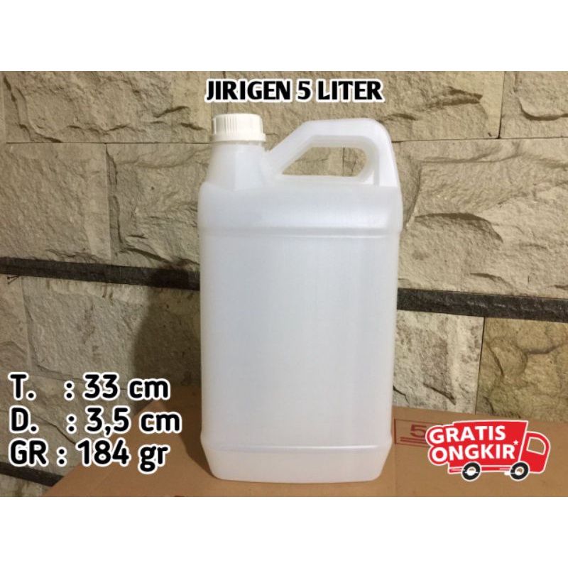 Jual Jirigen 5 liter // jirigen kimia // jirigen madu | Shopee Indonesia