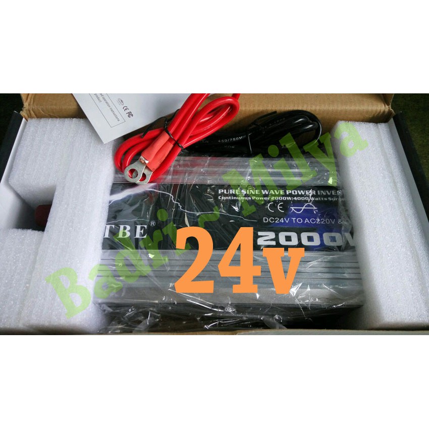 Jual Inverter 2000w 24v TBE Pure Sine Wave | Shopee Indonesia