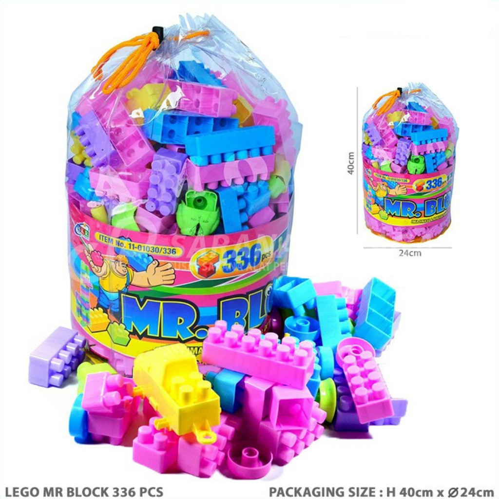 Jual 336pcs Kreatif Block Lego Kantong Blocks Lego GoldKids Lego Besar ~ Gajah Jumbo Indonesia ...