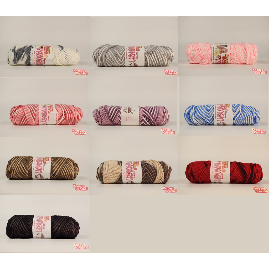 Jual Ramen Yarn Benang Rajut Akrilik Krosya Crochet Katalog 2 ...
