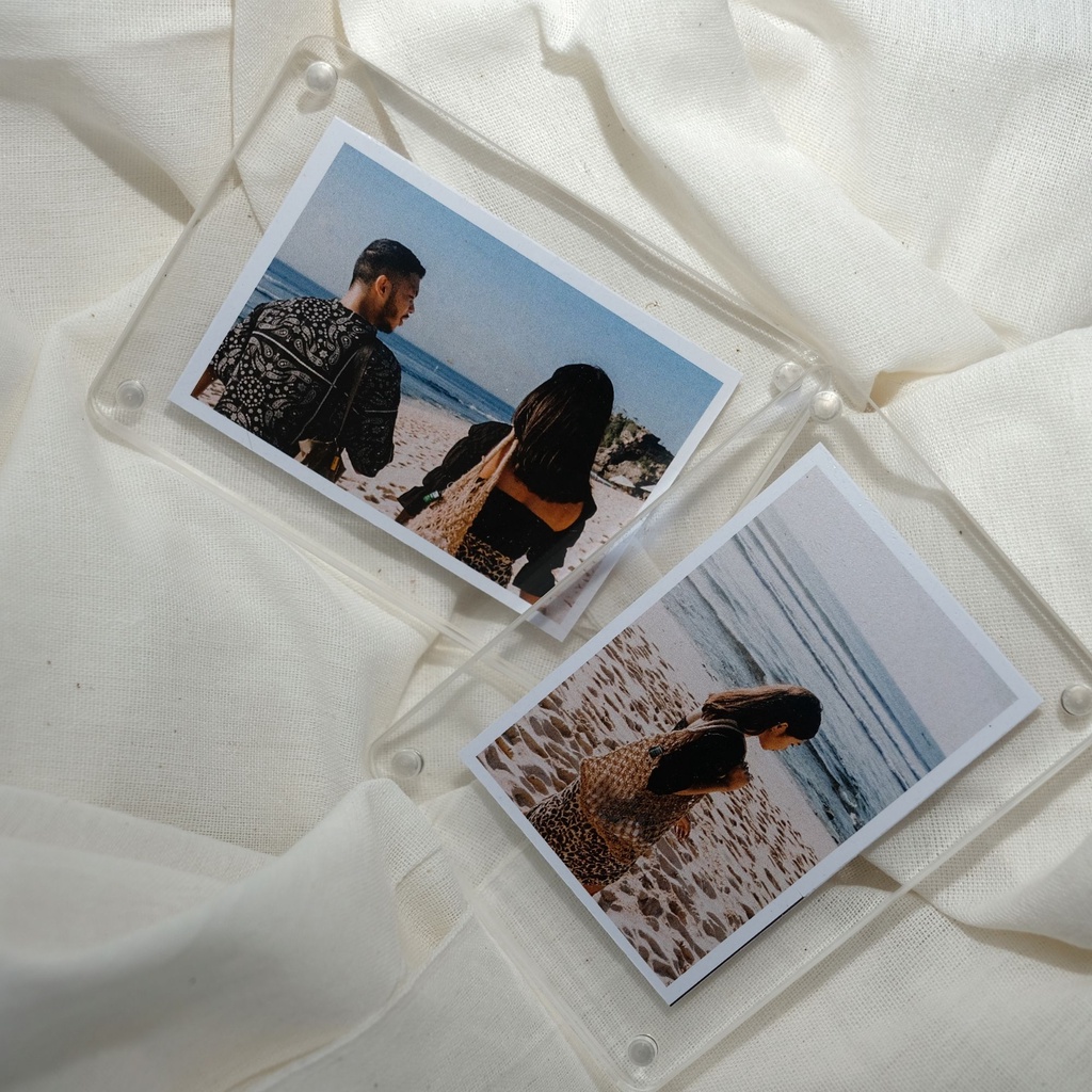 Jual Aesthetic Frame Photo Card Acrylic Kado Unik Hadiah Ulang Tahun ...
