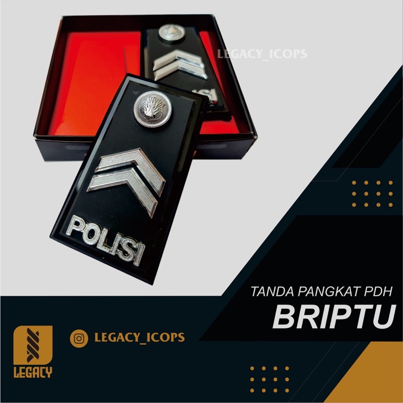 Jual TANDA PANGKAT BRIPTU PDH | Shopee Indonesia