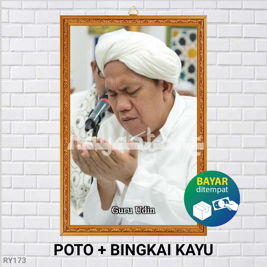 Jual POSTER POTO GURU UDIN SAMARINDA / POSTER HABIB / POSTER ULAMA ...