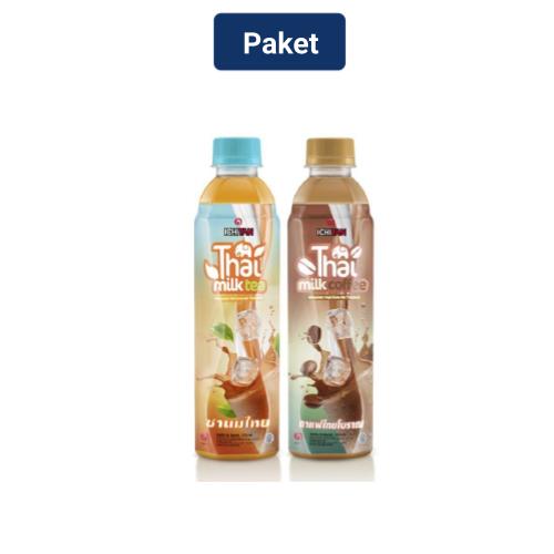 Jual [Bundle Ichitan Mix Variant] Ichitan Thai Milk Tea 310 mL + Ichitan Thai Milk Coffee 310 mL ...