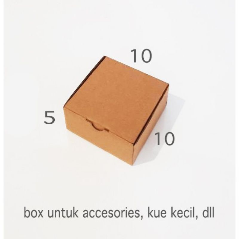 Jual box 10x10x5 / kardus/ kotak /giftbox | Shopee Indonesia