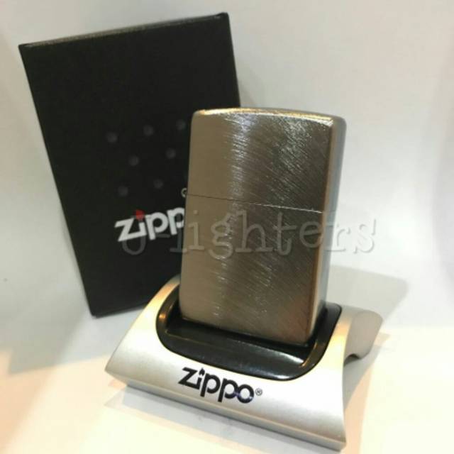 Jual Zippo Original 24647 Chrome Arch | Shopee Indonesia