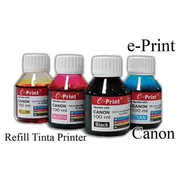 Jual Tinta Refill Ink Canon 100ml Eprint | Shopee Indonesia