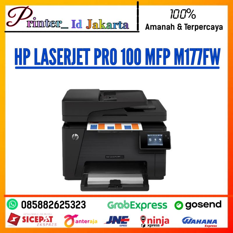 Jual Hp Laserjet Pro Mfp M177fw Printer Laser Color Multifungsi ...