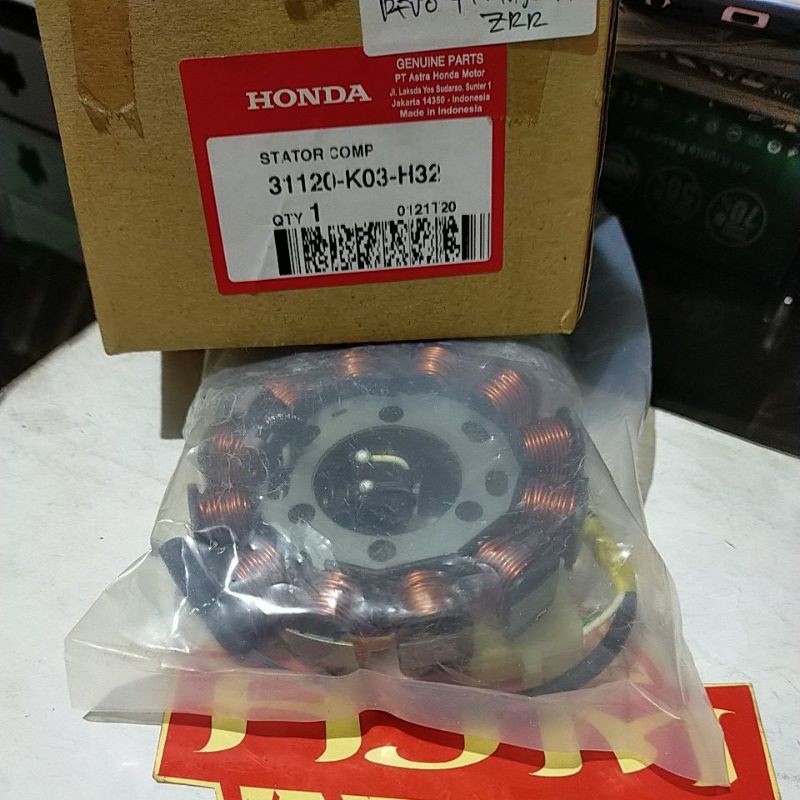 Jual SPULL STATOR COMP 31120 K03 H32 REVO F1 INJEKSI 100%ASLI AHM | Shopee Indonesia