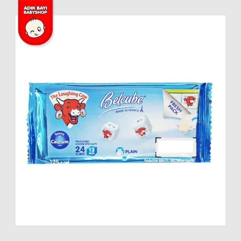 Jual Keju Belcube Cheese Spread 125gr Belcube Bayi MPASI 24 balok Kotak ...
