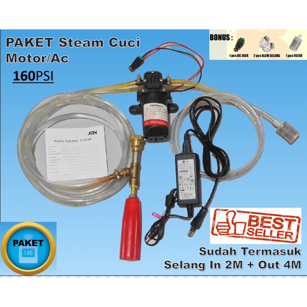 Jual Alat Cuci Motor Mobil AC Lengkap Alat Steam Motor Mobil AC Mesin ...
