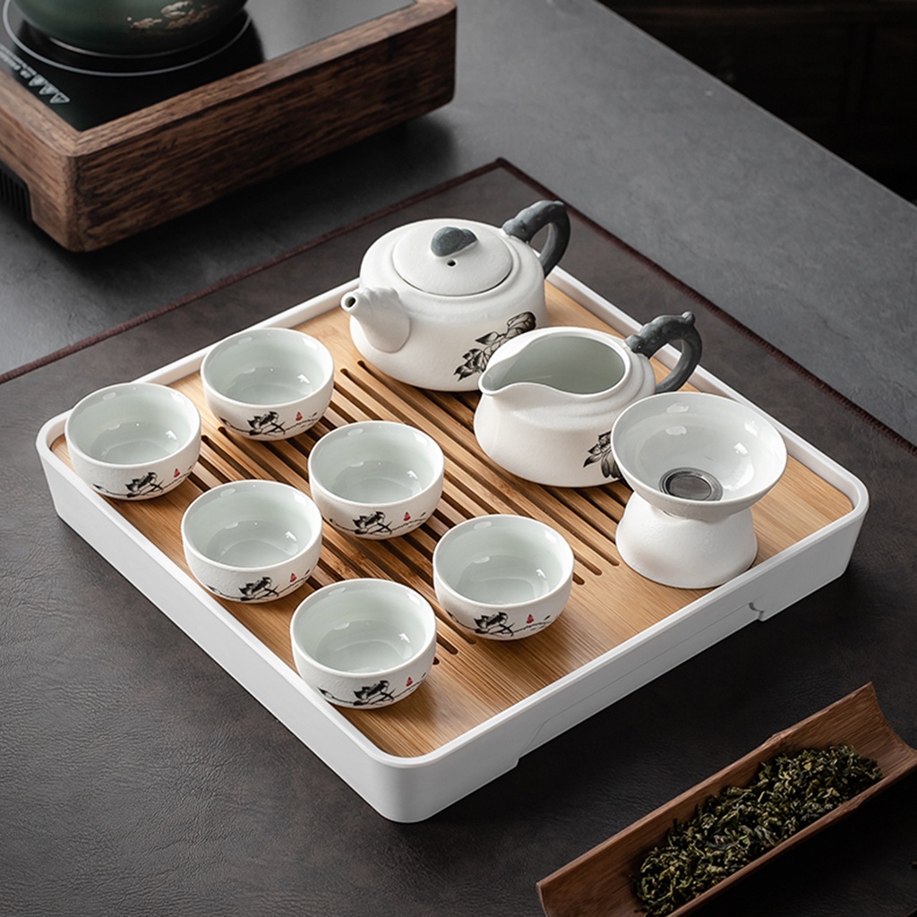 Jual Chinese Tea Set Pot Set Poci Teko Gelas Cangkir Keramik Tie Kuan ...