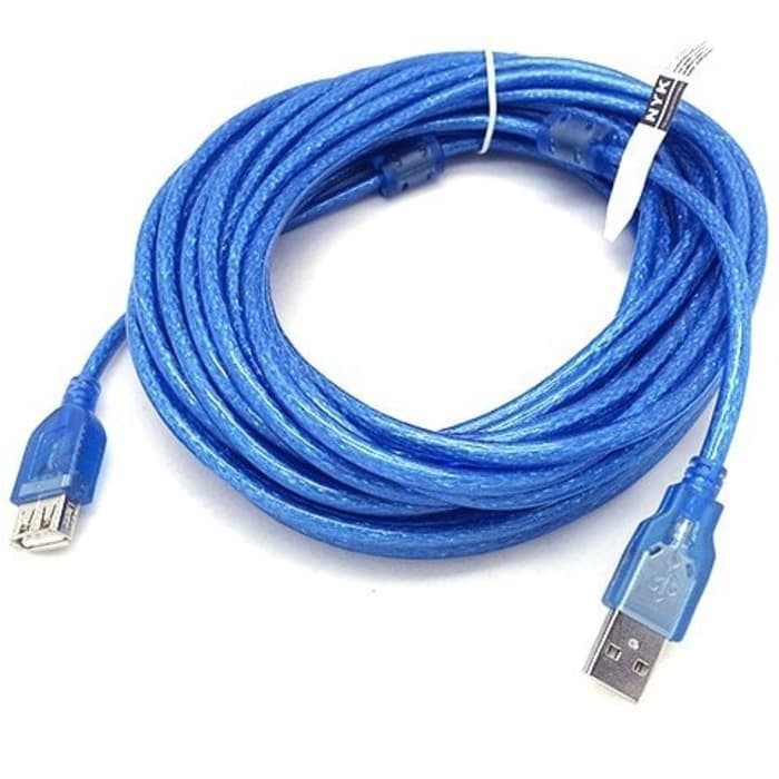 Jual Kabel Data USB 2.0 10M Extention - Perpanjangan 10 Meter Indonesia|Shopee Indonesia