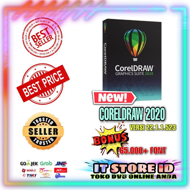 Jual Paket CorelDRAW dan Preset Lengkap 8GB | Shopee Indonesia