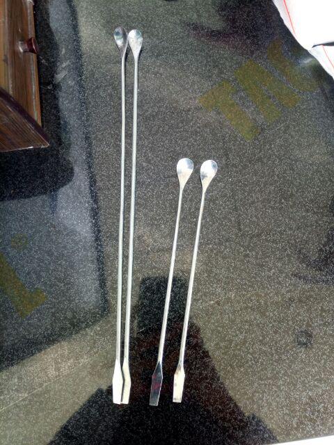 Alat Praktikum Lab Laboratorium Spatula Sendok Pengaduk Bahan Kimia ...