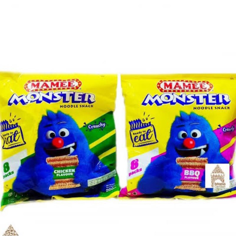 Jual mie mamee monster BBQ | Shopee Indonesia