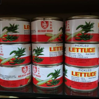 Jual Makanan Kaleng / Acar Selada Pickled Lettuce Tts Caisim Sawi 182 ...